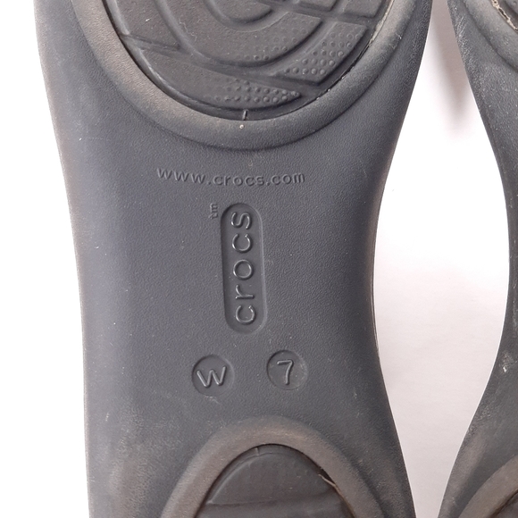 CROCS | Shoes | Crocs Isabella Huarache Strappy Jelly Sandals Ankle ...